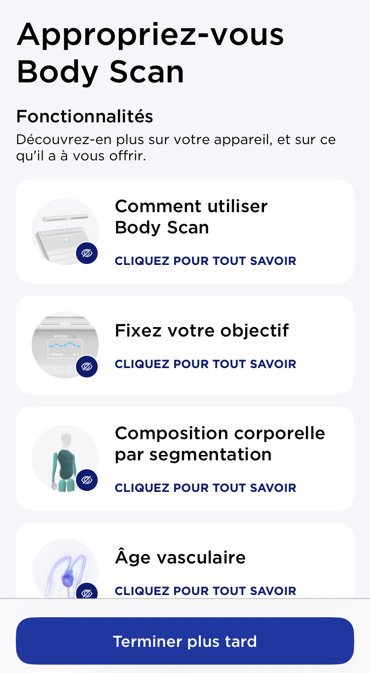 Body Scan : activer le score de santé nerveuse (NHS) – Withings | Support