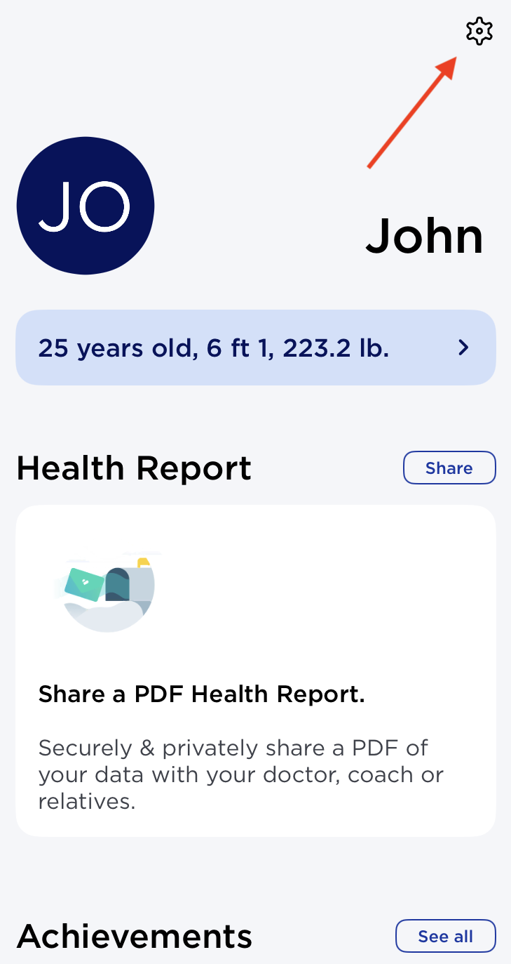 Withings App - iOS - Managing my notifications – Withings | Support
