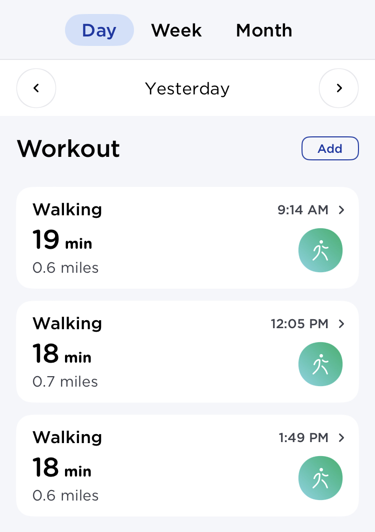 Withings App Android Activity Recognition And Workouts Withings Support