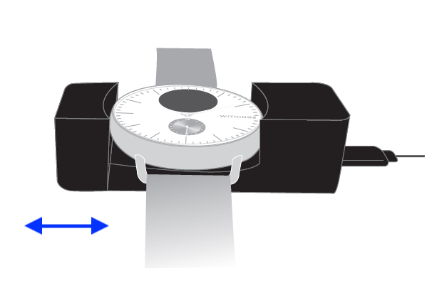 ScanWatch Vitals / Healthmaster - Charging the watch – Withings | Support