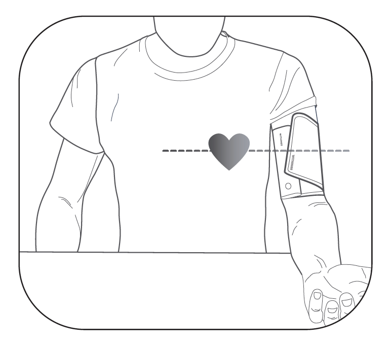 BPM Connect - Positioning myself and the BPM for the measurement ...